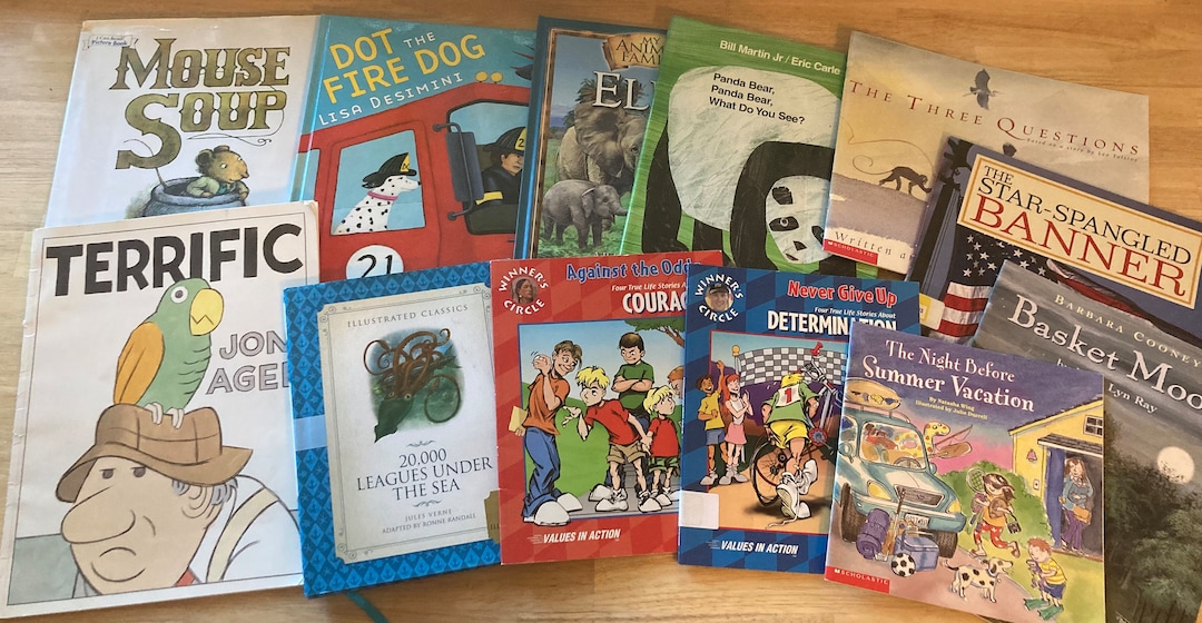 Set of 12 Vintage Early 2000s Children Books Hardcovers & - Etsy