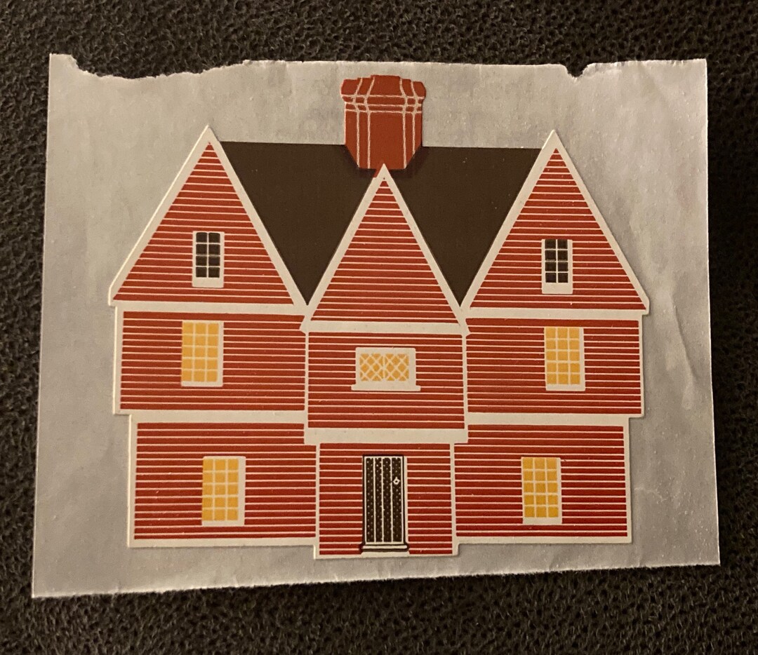 Vintage Mrs. Grossmans Stickers by the Yard: Historic American Houses ...