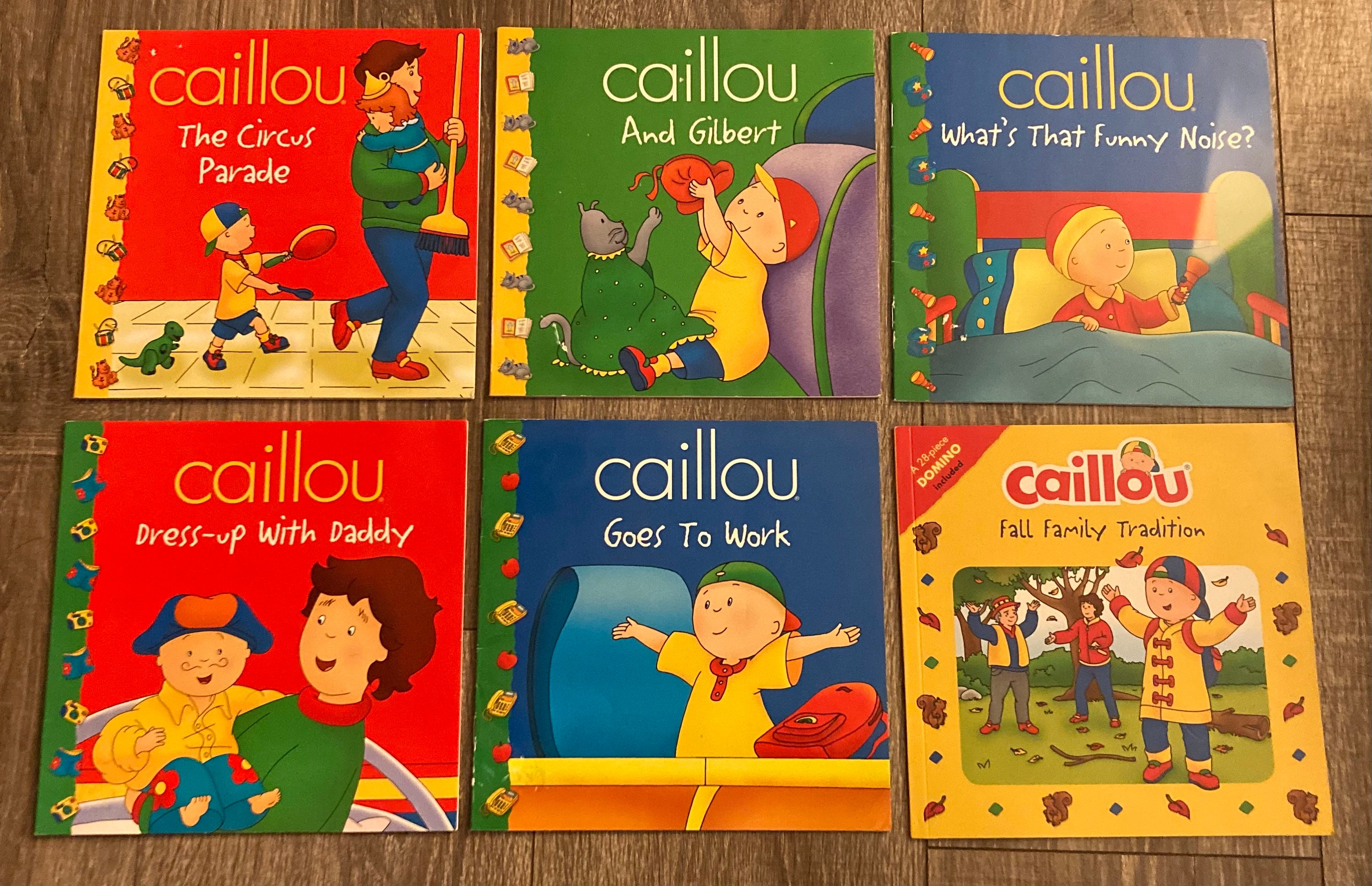 Caillou And Gilbert Book