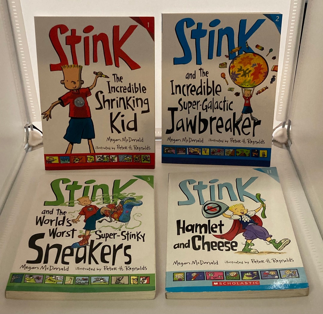 Set of 4 Stink Books by Megan Mcdonald - Etsy