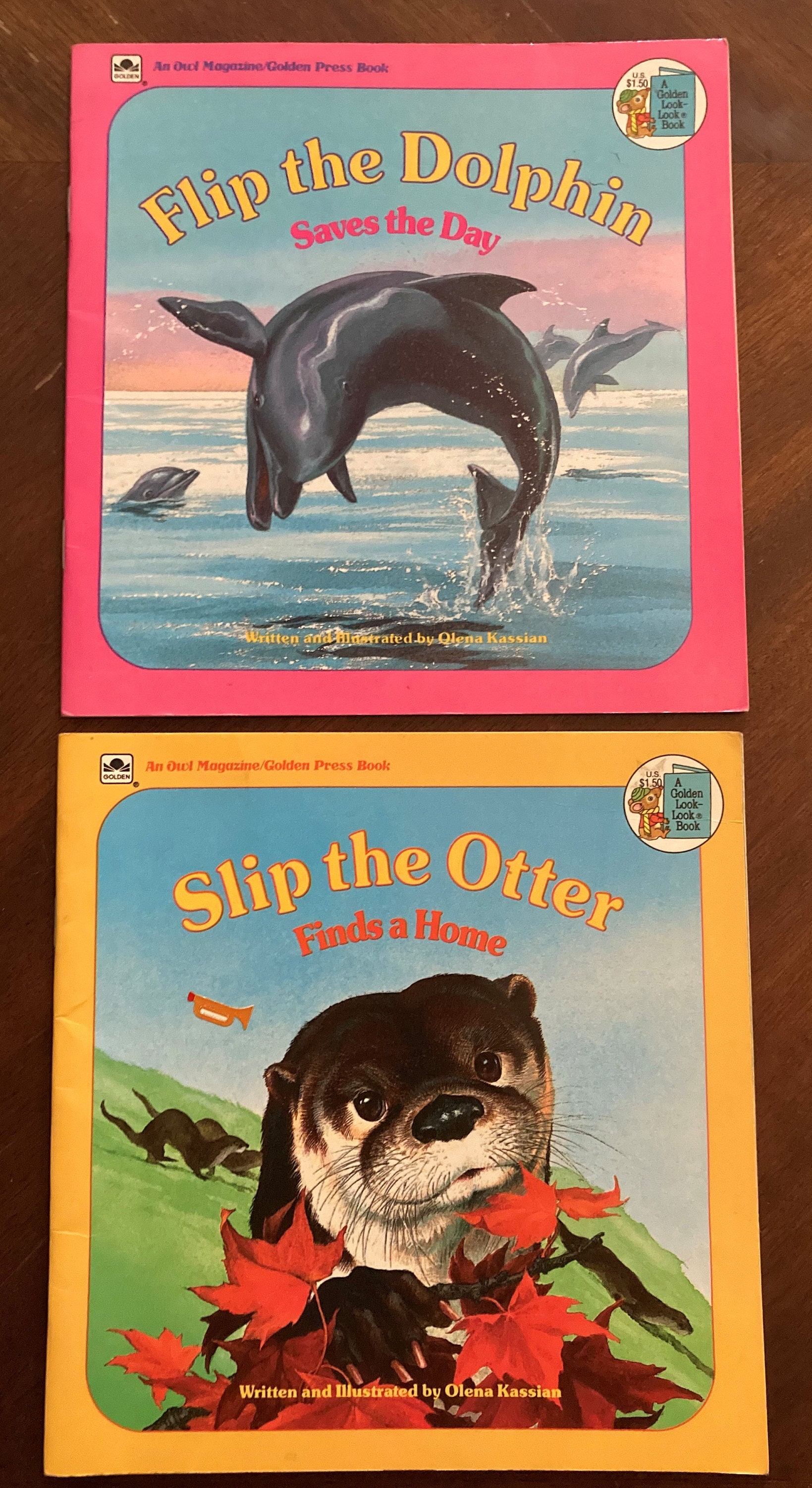 Set of 2 Vintage 1984 A Golden Look-look Books: Flip the - Etsy