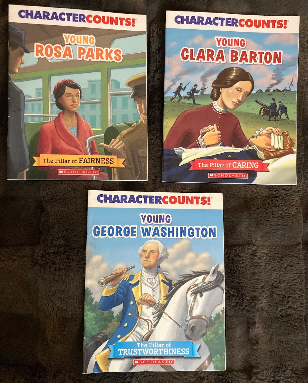 Set of 2 Scholastic CHARACTER COUNTS! Series Paperback Books - Young ...