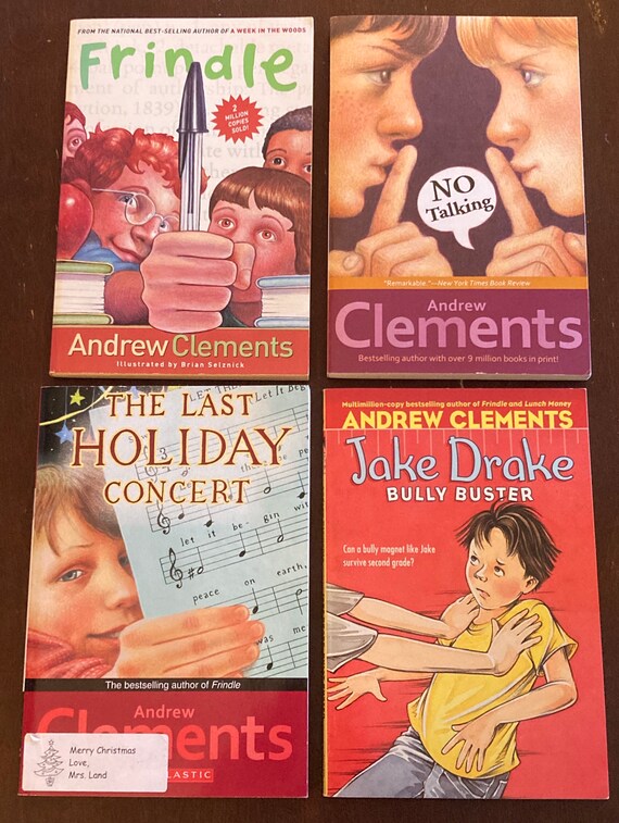 Poster By Andrew Clements No Talking