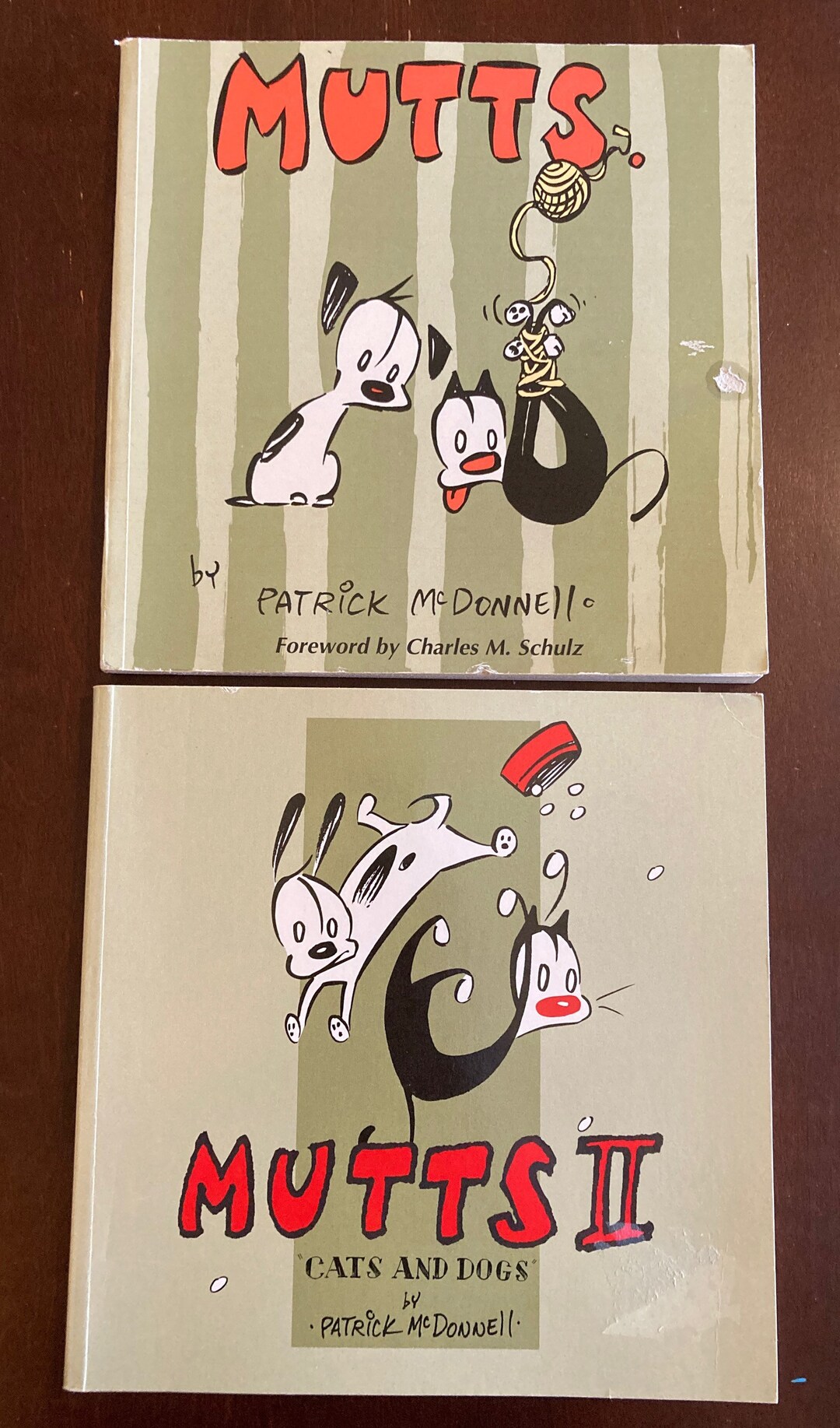 Set of 2 MUTTS Books by Patrick Mcdonnell Foreword by Charles M ...