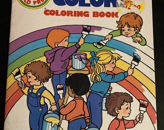 Unused Coloring Book | Etsy