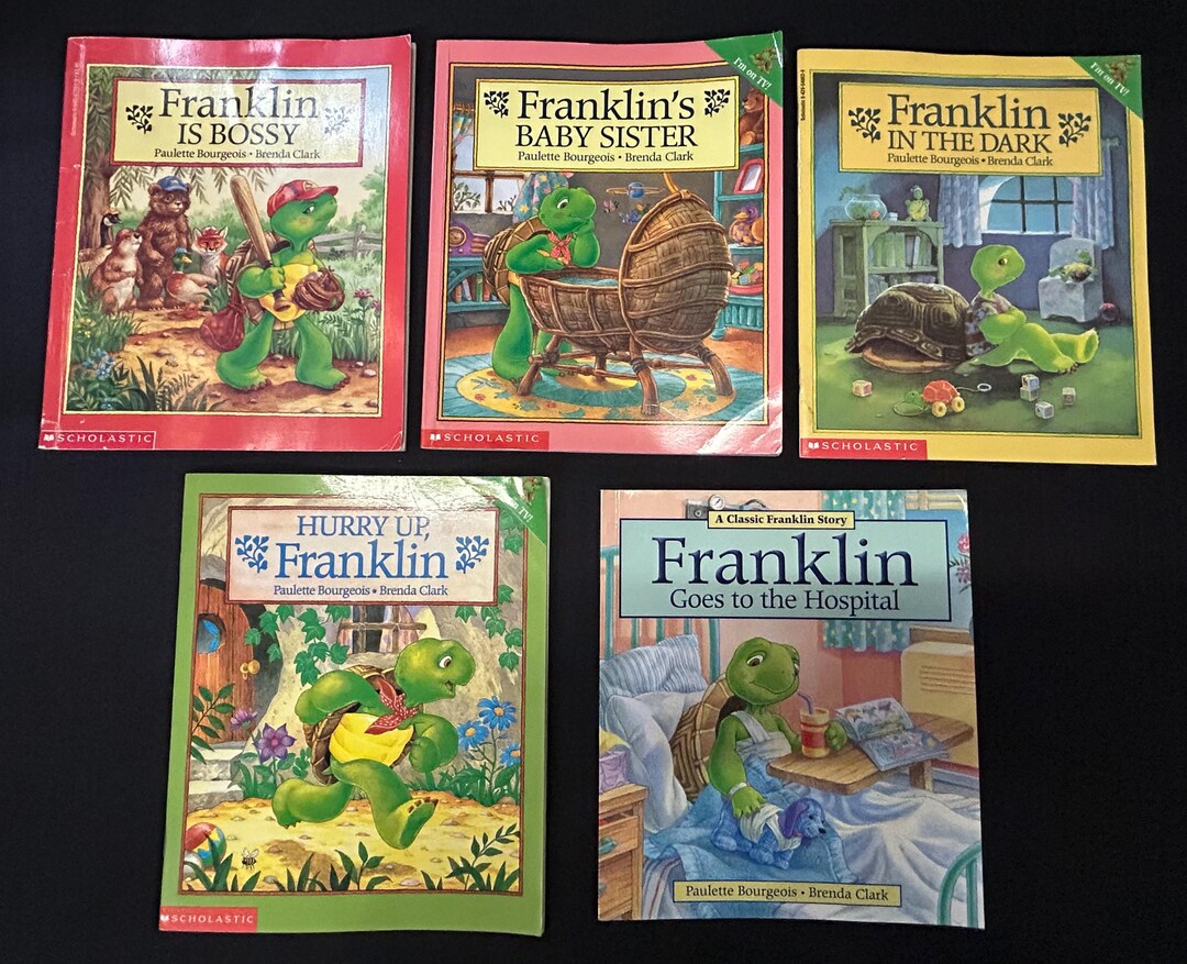 Set of 5 Vintage Franklin Childrens Books by Paulette Bourgeois and ...