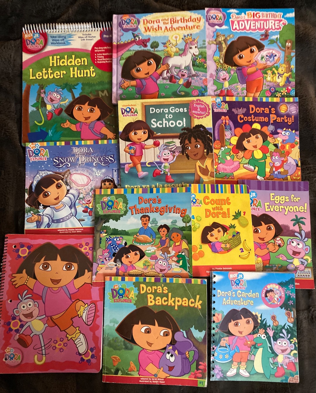 Set of 12 Vintage Dora the Explorer Books - Etsy