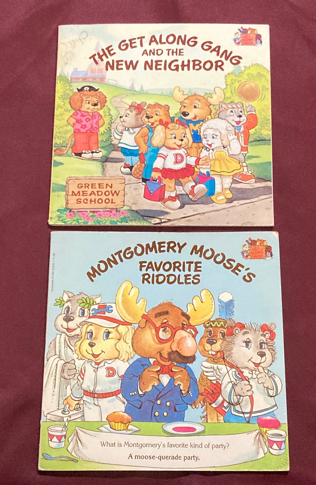 Vintage 1984/85 the Get Along Gang Books - Etsy