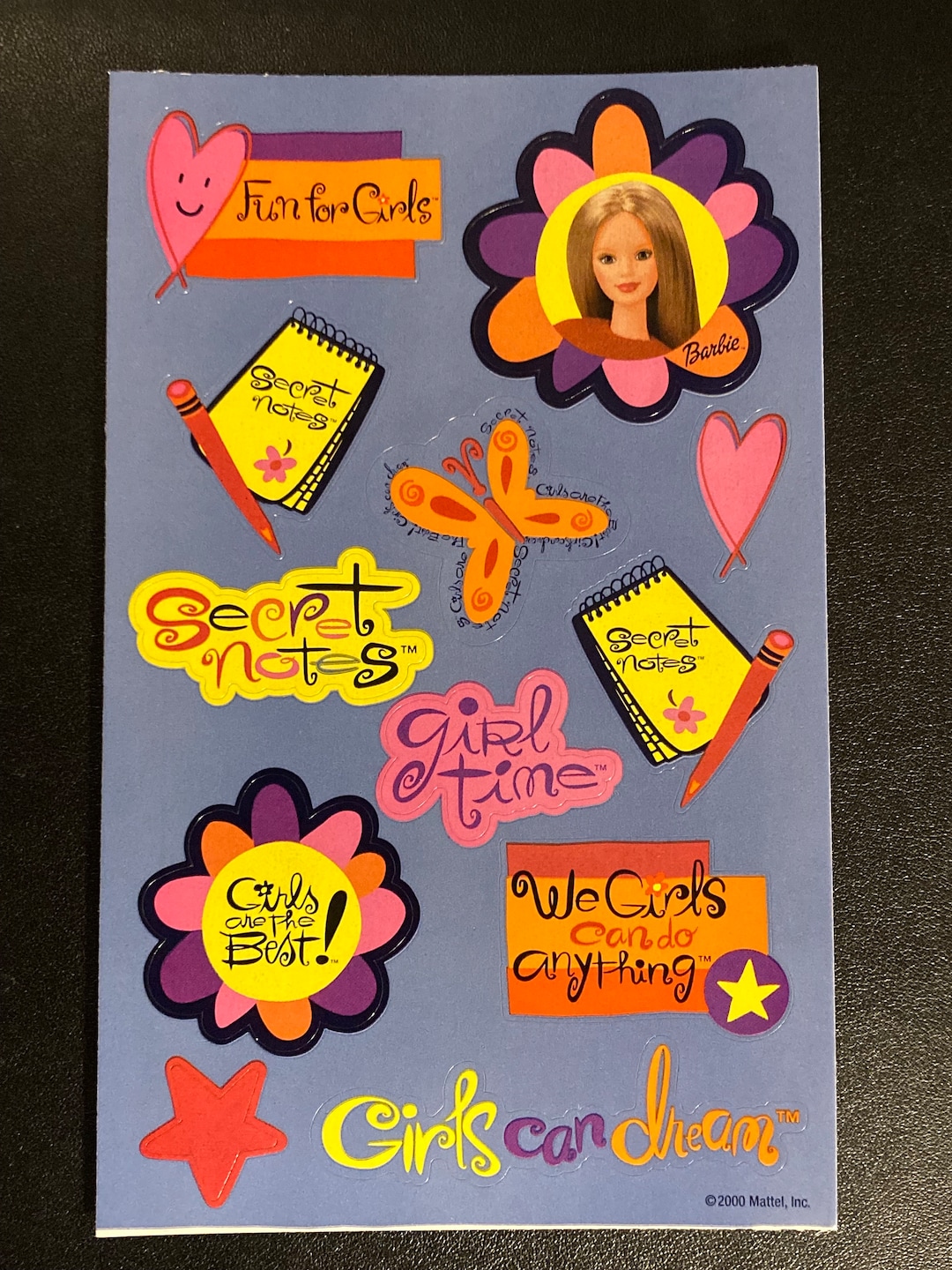 Vintage 2000 Sandylion Barbie Sticker Sheet - Etsy