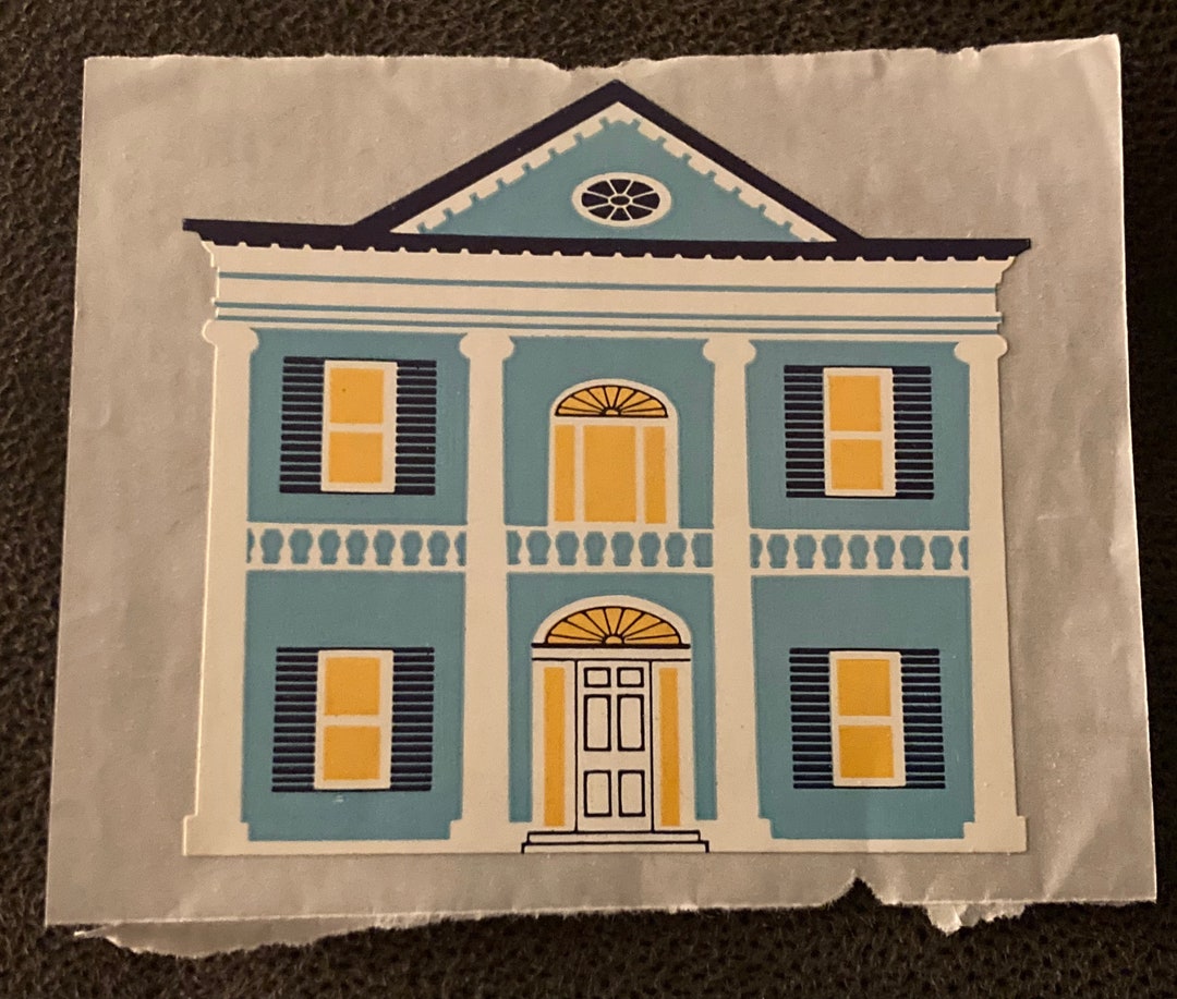 Vintage Mrs. Grossmans Stickers by the Yard: Historic American Houses ...