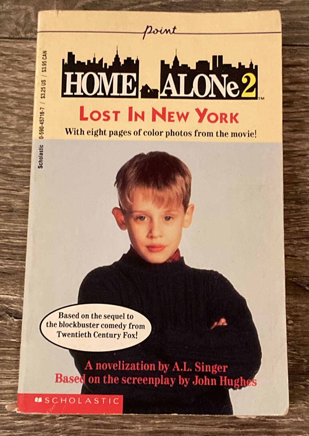 Vintage 1992 Home Alone 2 Lost in New York Scholastic - Etsy