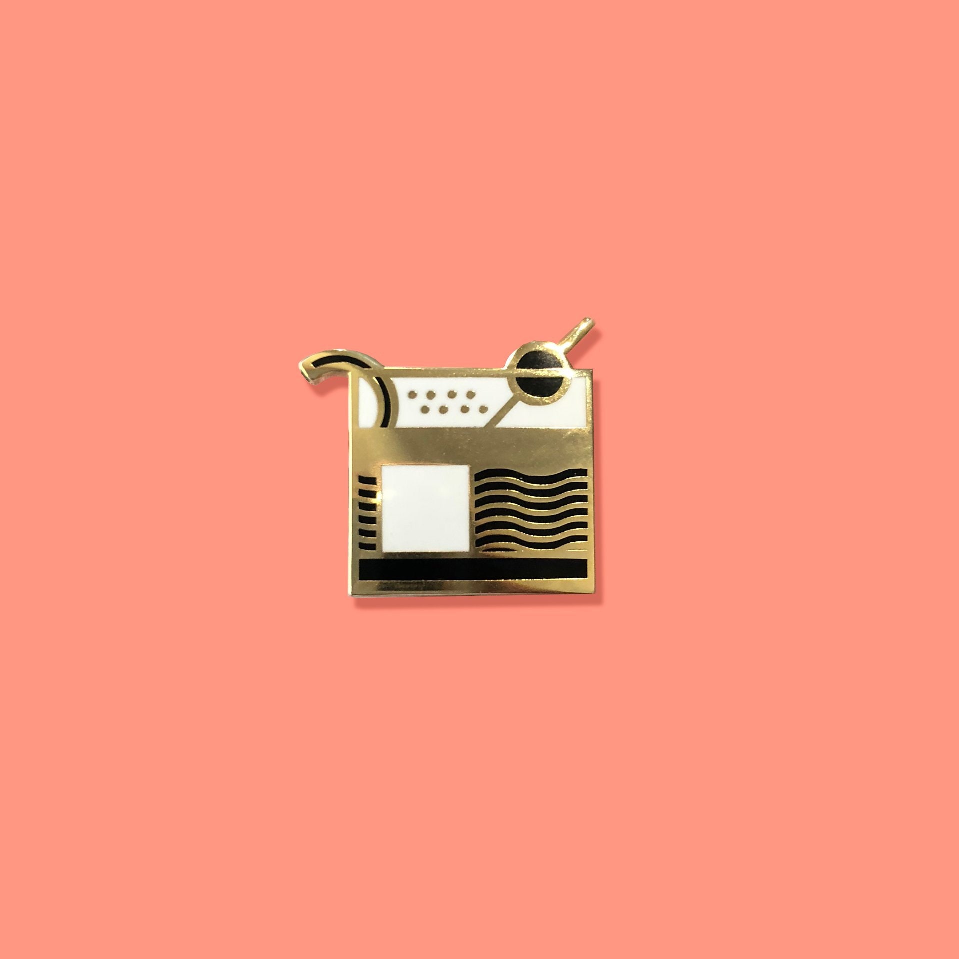 Old Fashioned Cocktail Enamel Pin - Etsy