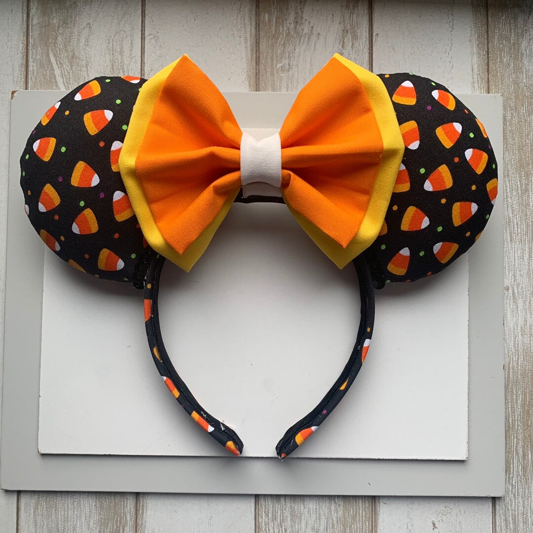 Candy Corn Mickey Ears . Candy Corn Minnie Ears . Halloween Mickey Ears ...