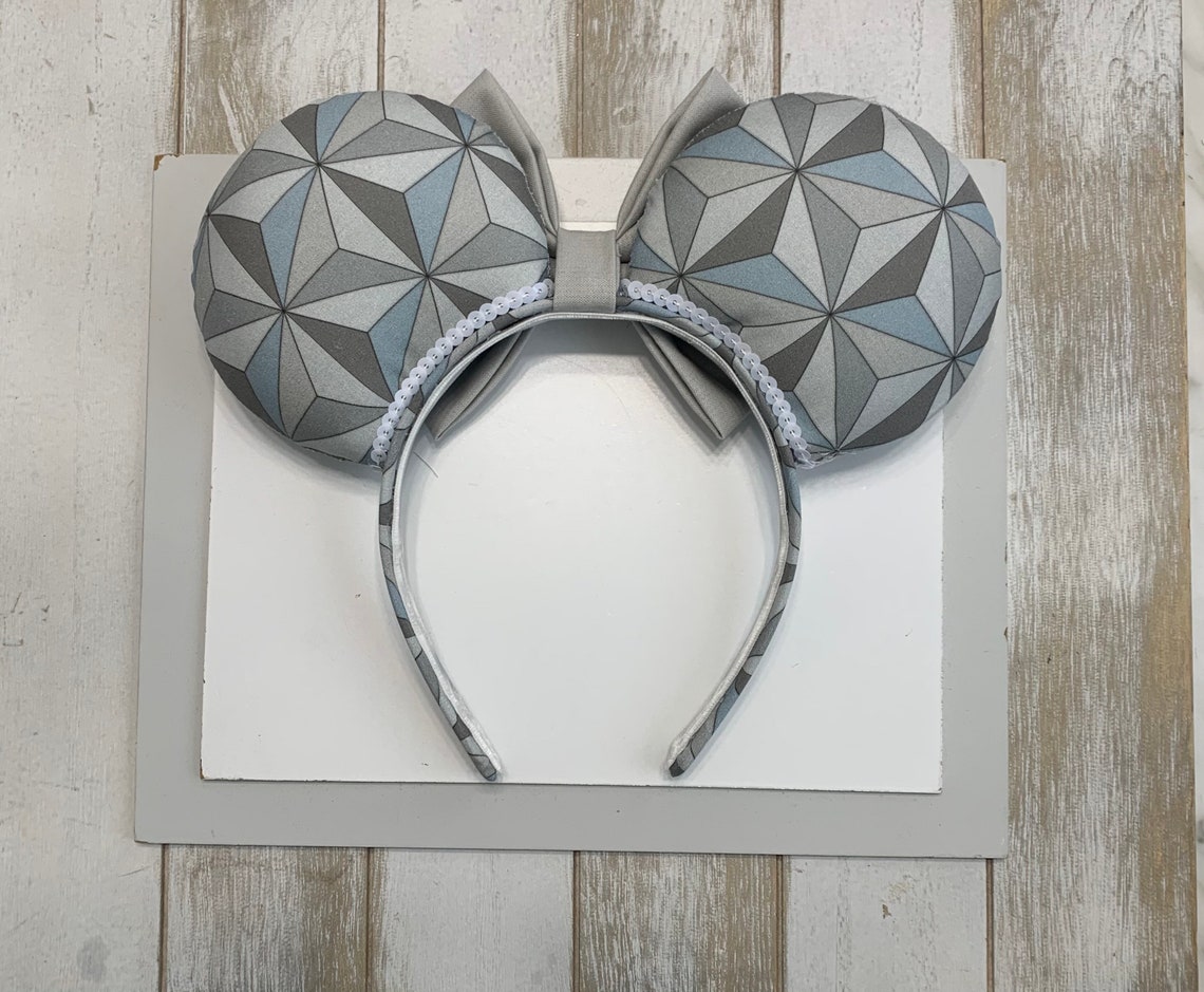 Spaceship Earth Ears. EPCOT Ears . Spaceship Earth Mickey - Etsy