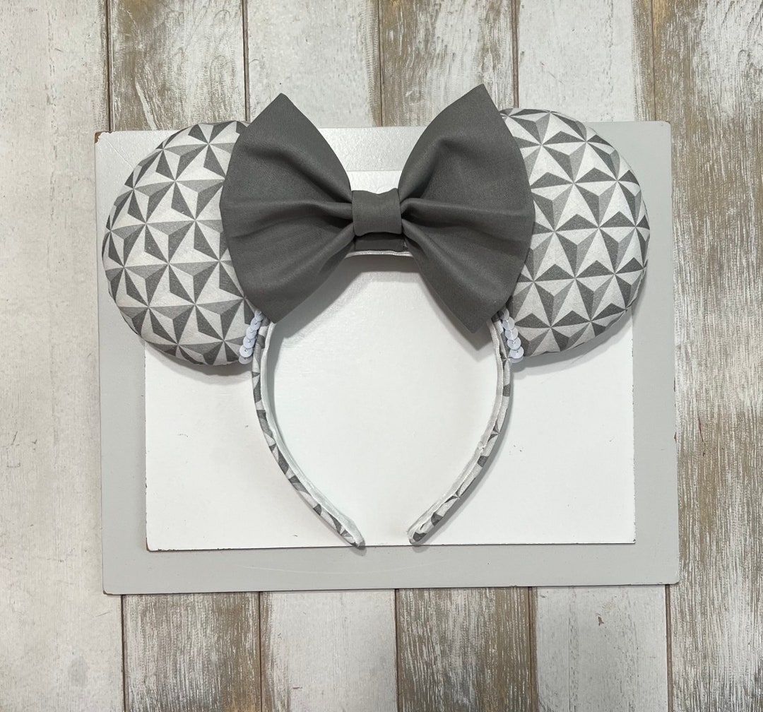 Spaceship Earth Ears. EPCOT Ears . Spaceship Earth Mickey Ears ...