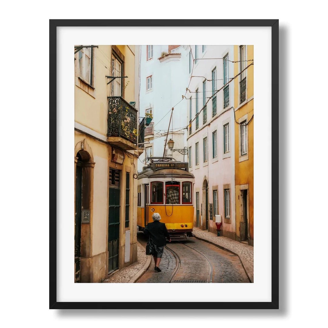 Lisbon Prints Set of 3 Portugal Art Prints Lisbon Tram - Etsy