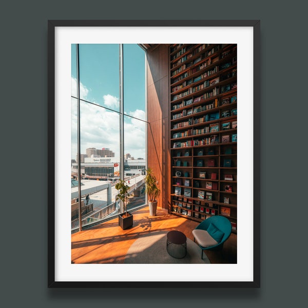 Library Wall Art - Etsy