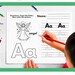 Alphabet Tracing Worksheet Printable Christmas Printable Preschool ...