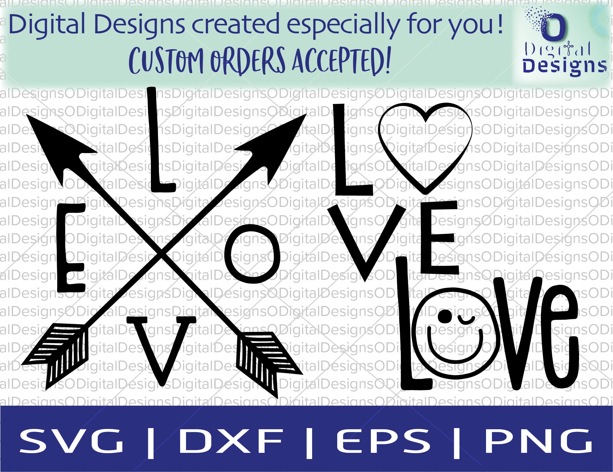 Valentine Svg Bundle Love Arrow Svg Valentines Day Svg | Etsy