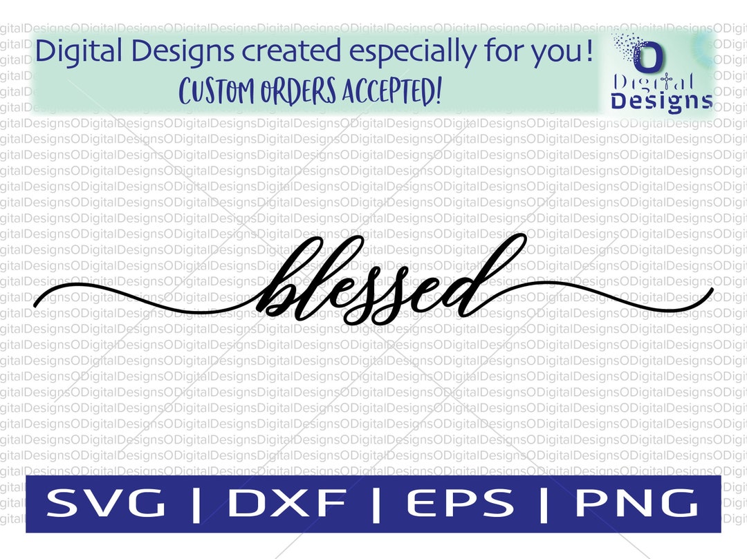 Blessed Svg File autumn Cut File Thanksgiving SVG File Thankful Svg ...
