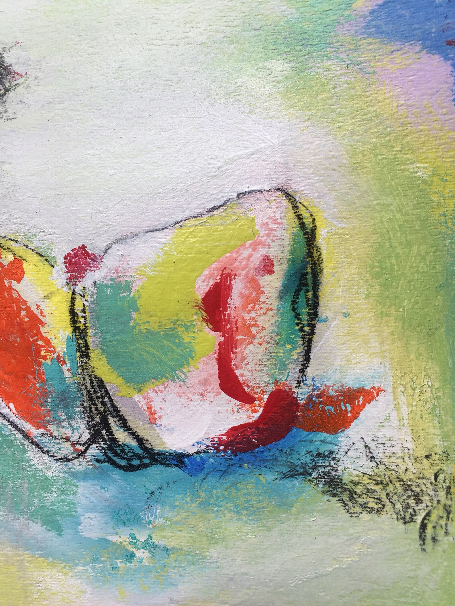 Masquerade -mixed Media on Watercolor Paper - Affordable Art - Etsy