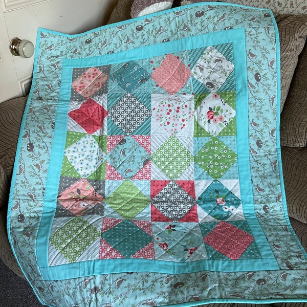 Handmade Quilt - Etsy UK
