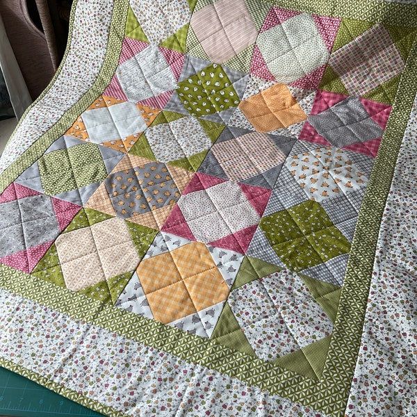 Handmade Quilt - Etsy UK