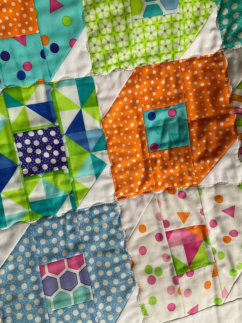 Small Patchwork Quilt - Etsy