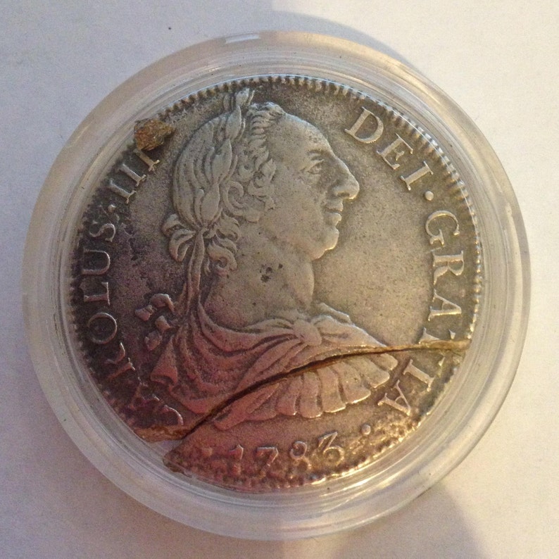 1783 Carolus III 8 Reale Coin - Etsy Australia