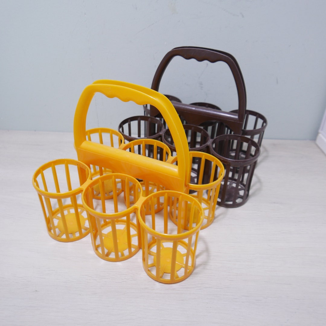 Bottle Rack Set of 2 Vintage Plastic Bottle Racks / Milk Bottle Racks ...
