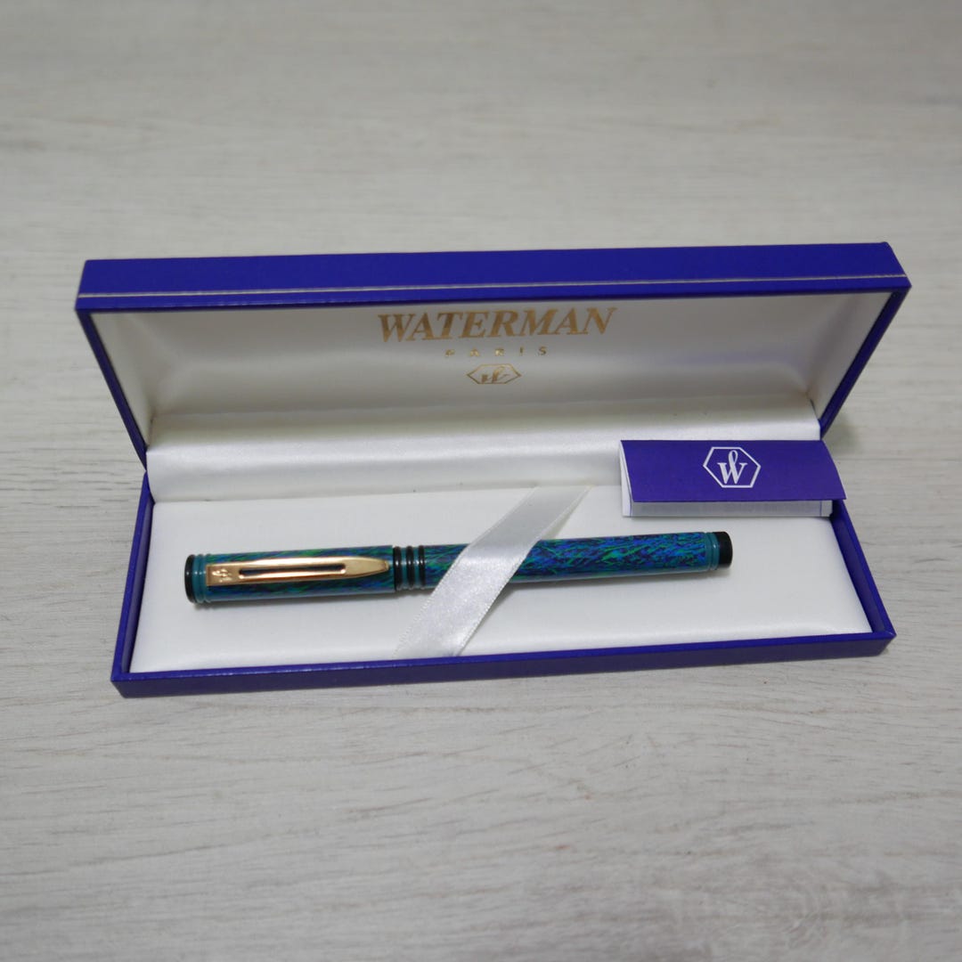 Waterman Fountain Pen - Vintage 1990 - Paris - France - Etsy