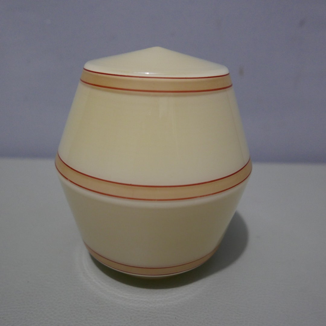 Vintage Glass Ceiling Ball Lamp 1940s Yellow Milk Glass Mid Century ...