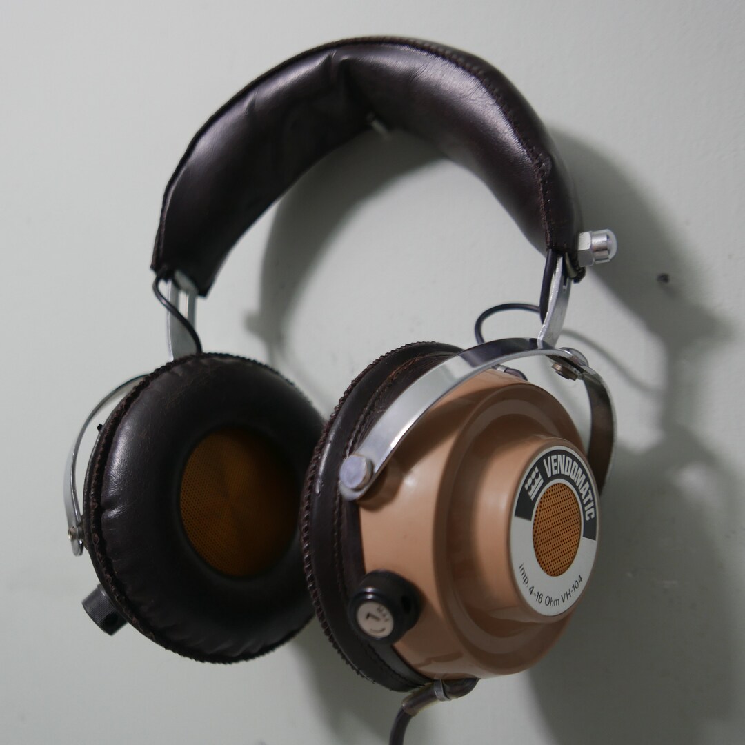 Vendomatic Headphones - Netherlands - 1970 - Etsy UK