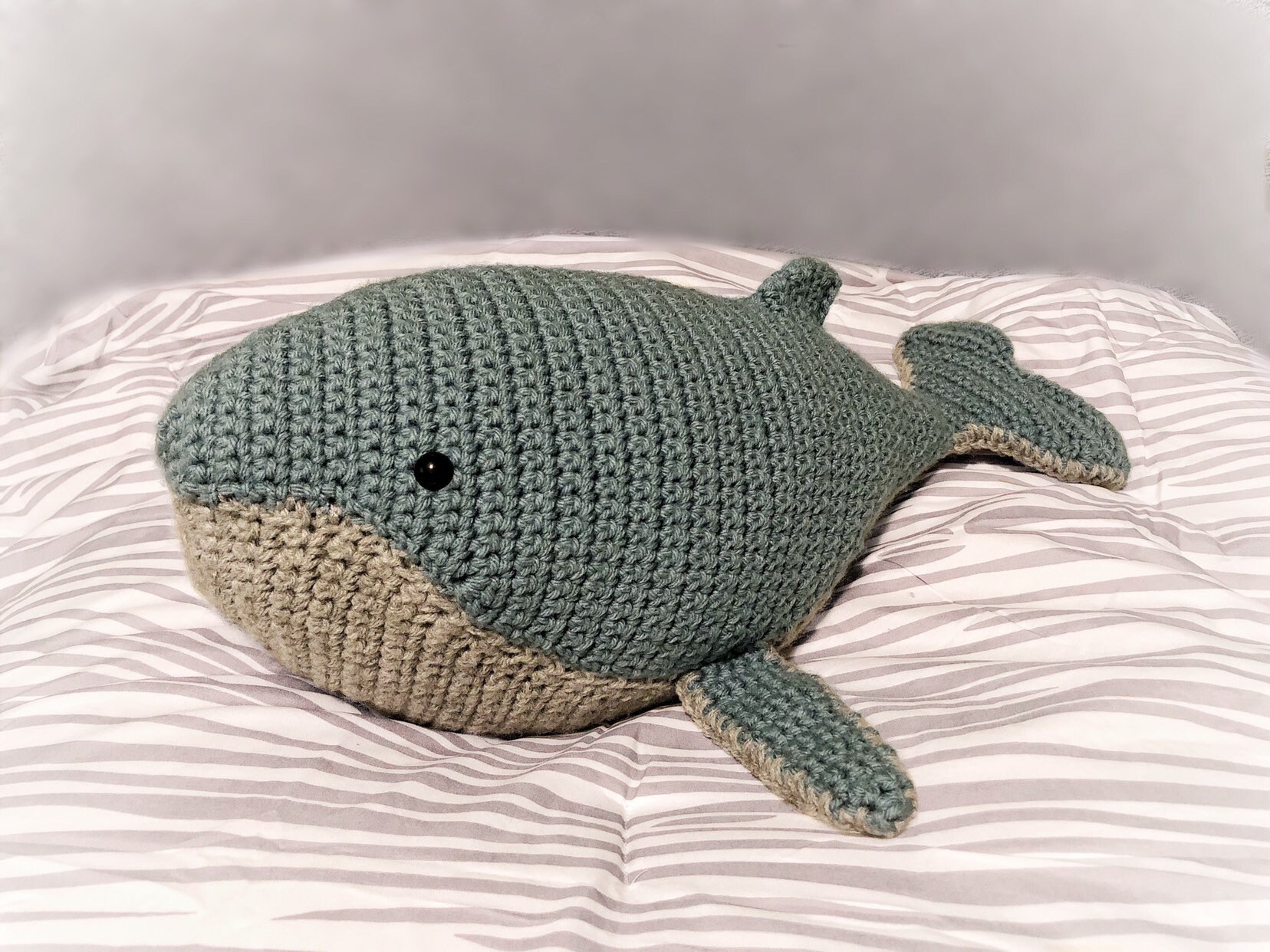 Crochet Amigurumi Whale Jumbo Peluche Ballena Jorobada Juguete - Etsy ...