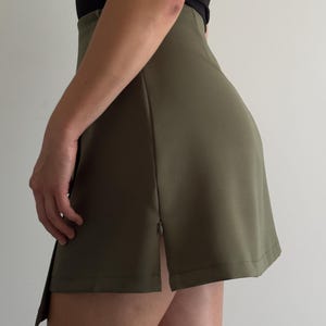 ELLIE A-line Wrap Mini Skirt PDF Sewing Pattern Easy Skirt Pattern - Etsy