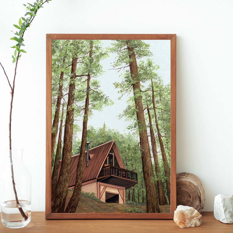 Cabin Wall Art - Etsy