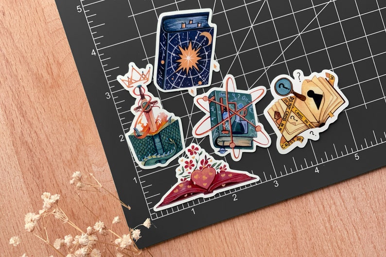 Crime Thriller Book Sticker: Glossy Vinyl Diecut, Book Lover Gift - Etsy