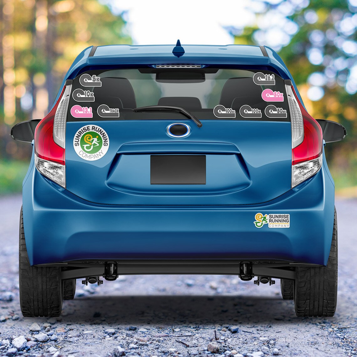 Buckeye Runner Sticker - Vinyl Die Cut Sticker - Running Stickers - Run ...