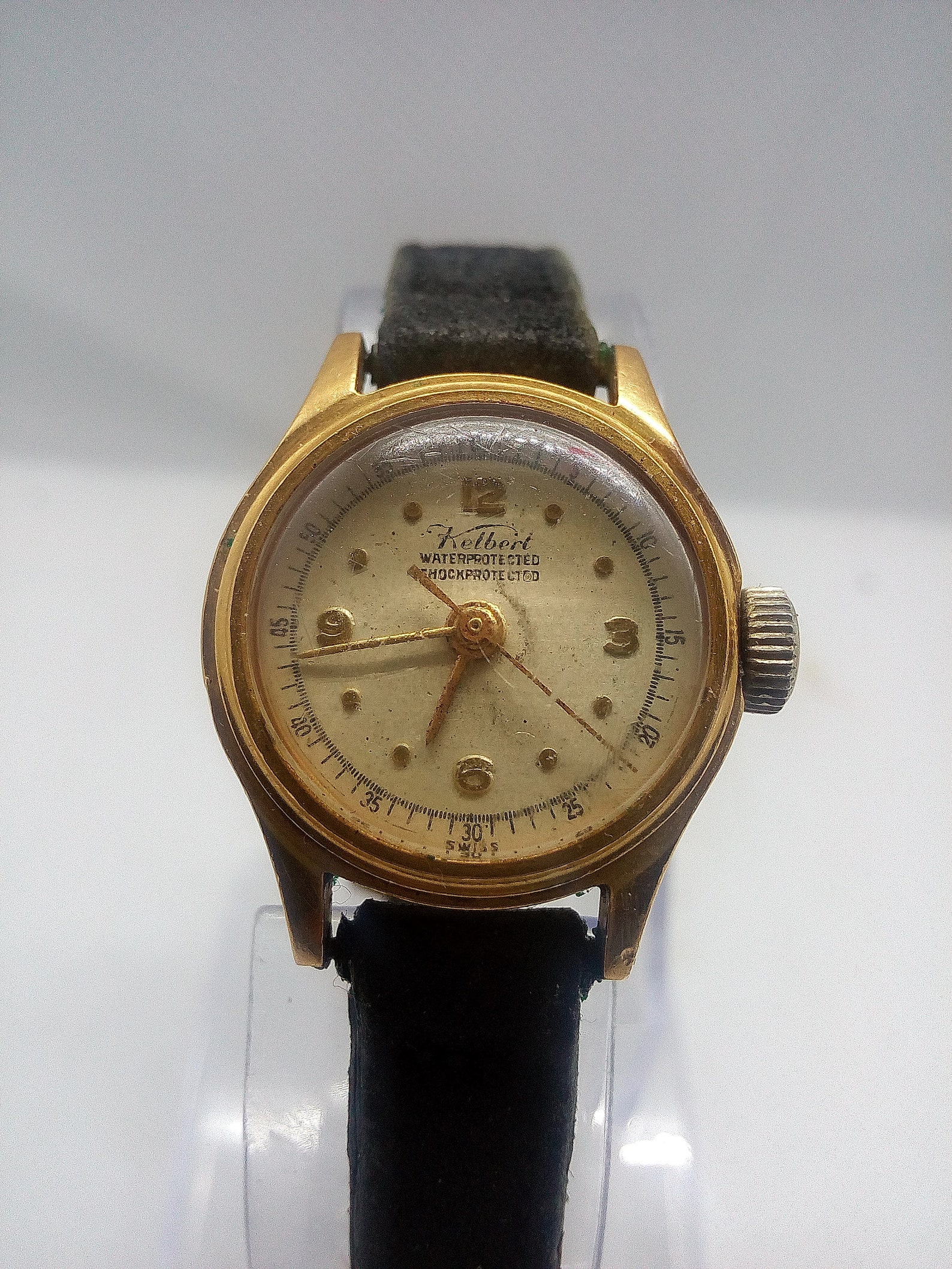 Kelbert Watch 1940's Vintage Watch Art Deco Gold Filled | Etsy