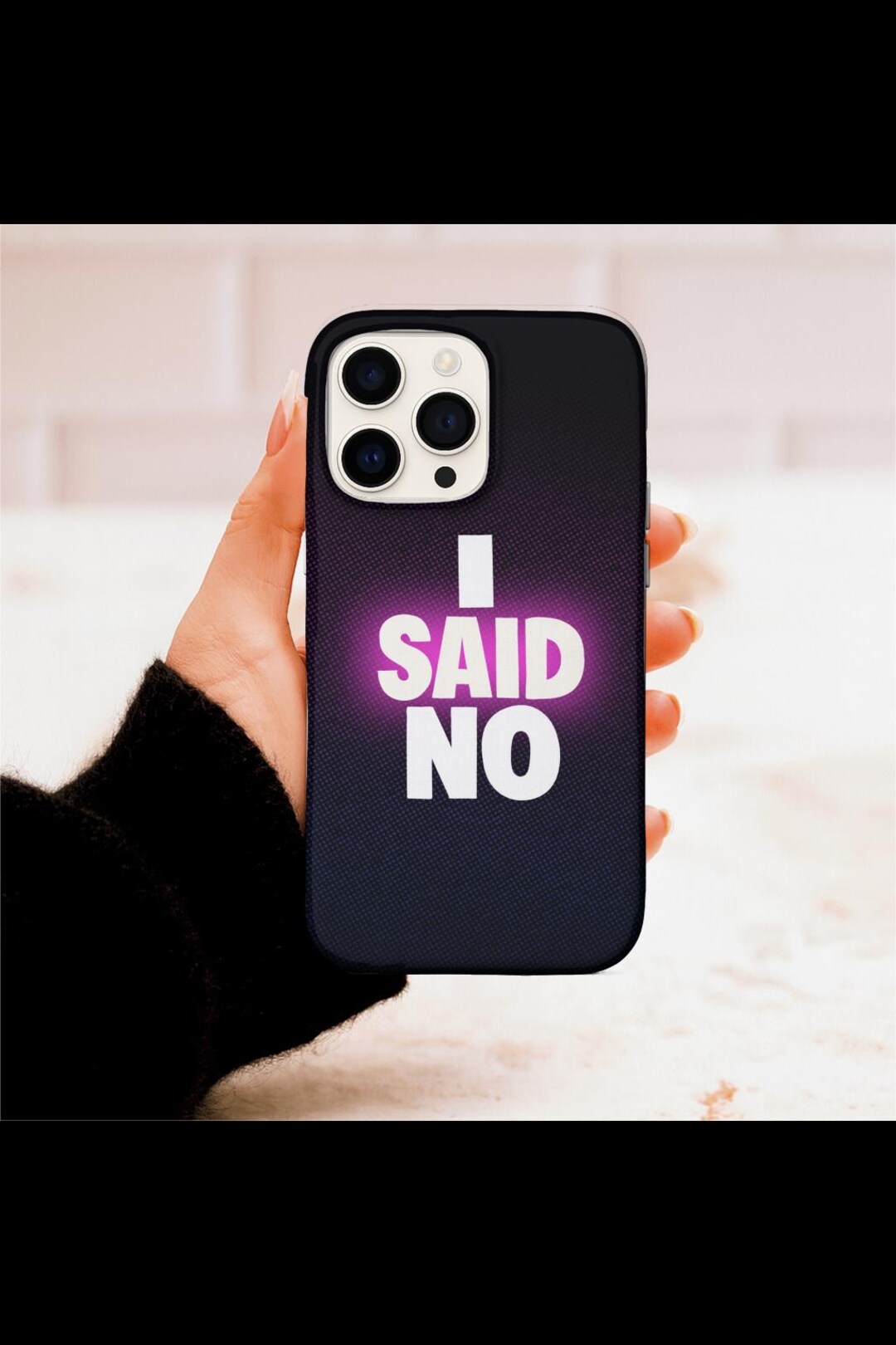 I SAID NO Bold Type Magsafe iPhone Case - Etsy