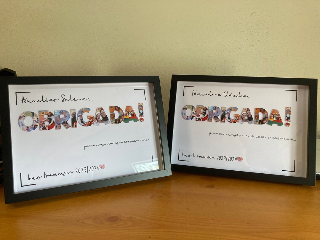 Thank You Frames/ Thank You Frame/ Personalized Gift With Photographs ...