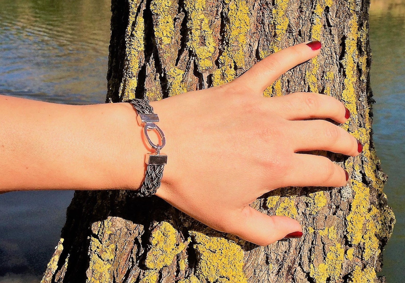 Sterling Silver Bracelet Unique Bracelet Mens Bracelet | Etsy