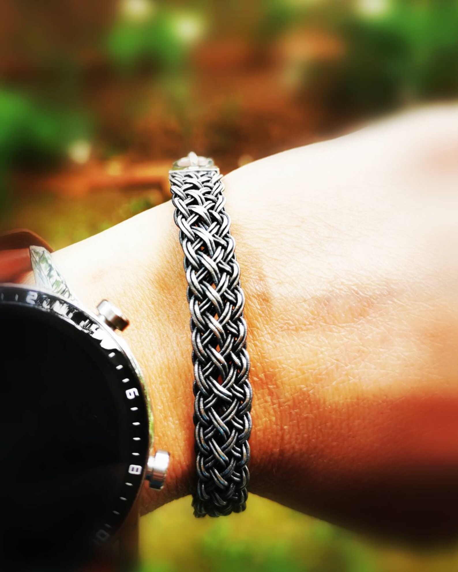 Sterling Silver Bracelet, Unique Bracelet, Mens Bracelet, Unisex ...