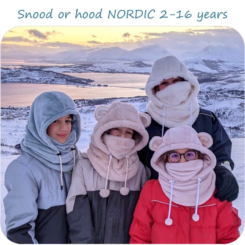 Fleece Balaclava Snood - Etsy