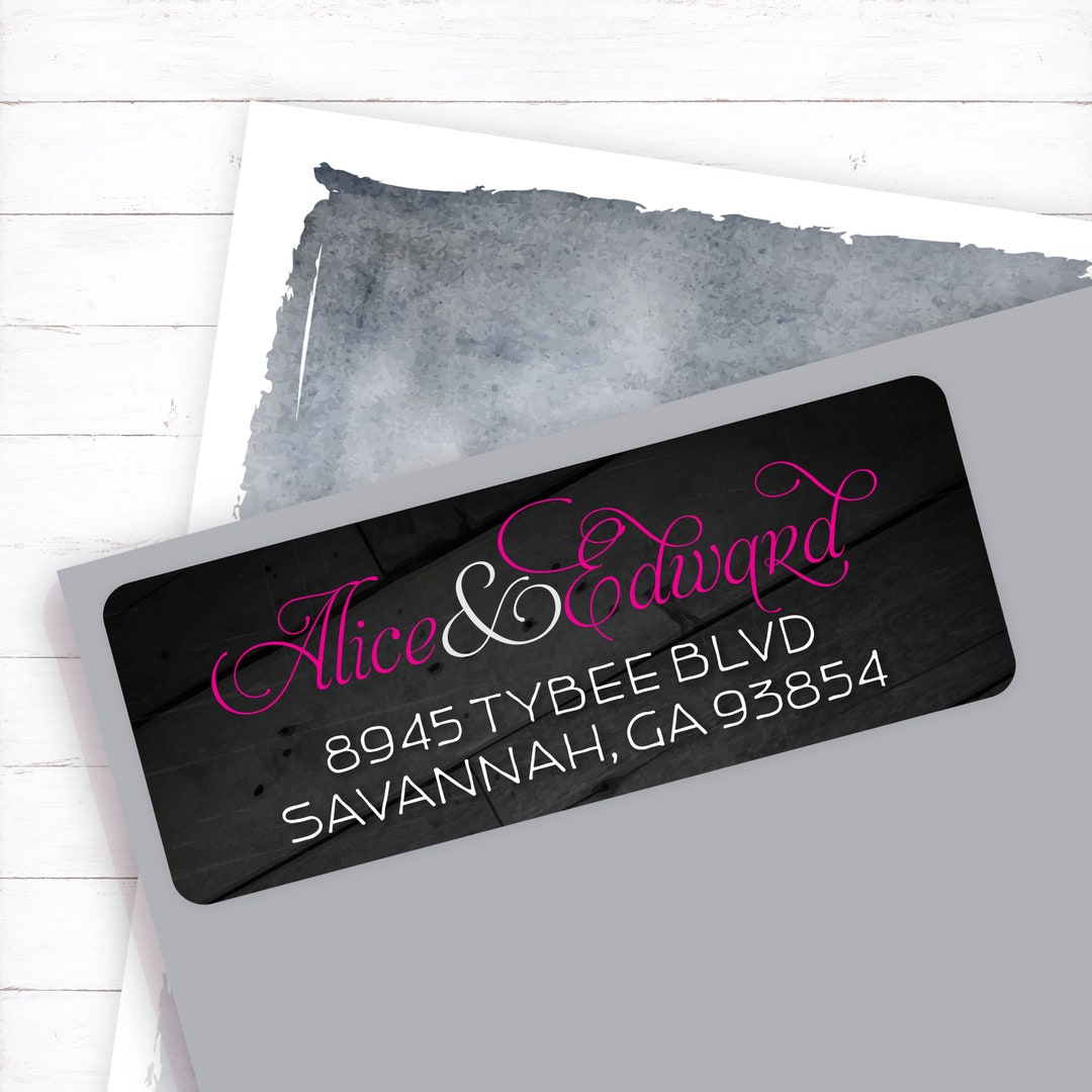 Custom Return, Address Labels, Personalized Return, Address Stickers ...