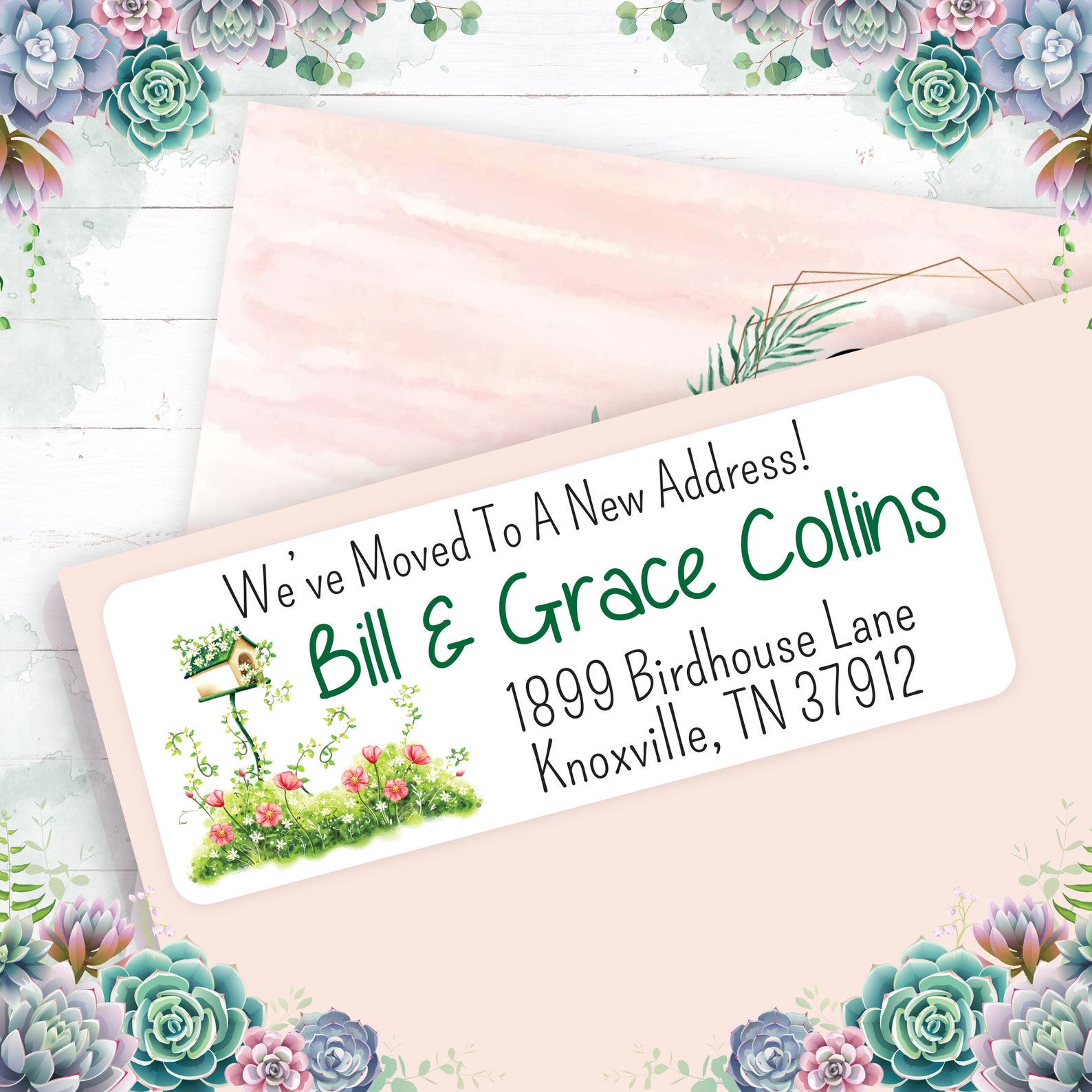 Custom return address labels personalized return address | Etsy