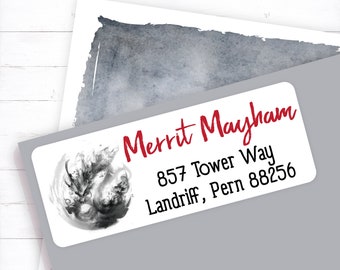 Masculine Address Labels - Etsy