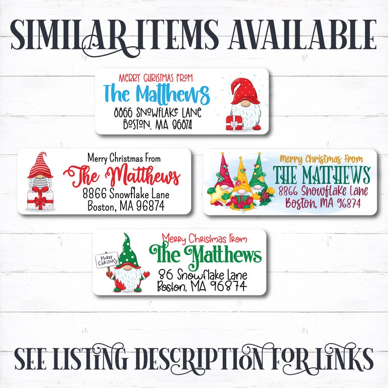 Custom Return Address Label Personalized Return Address - Etsy