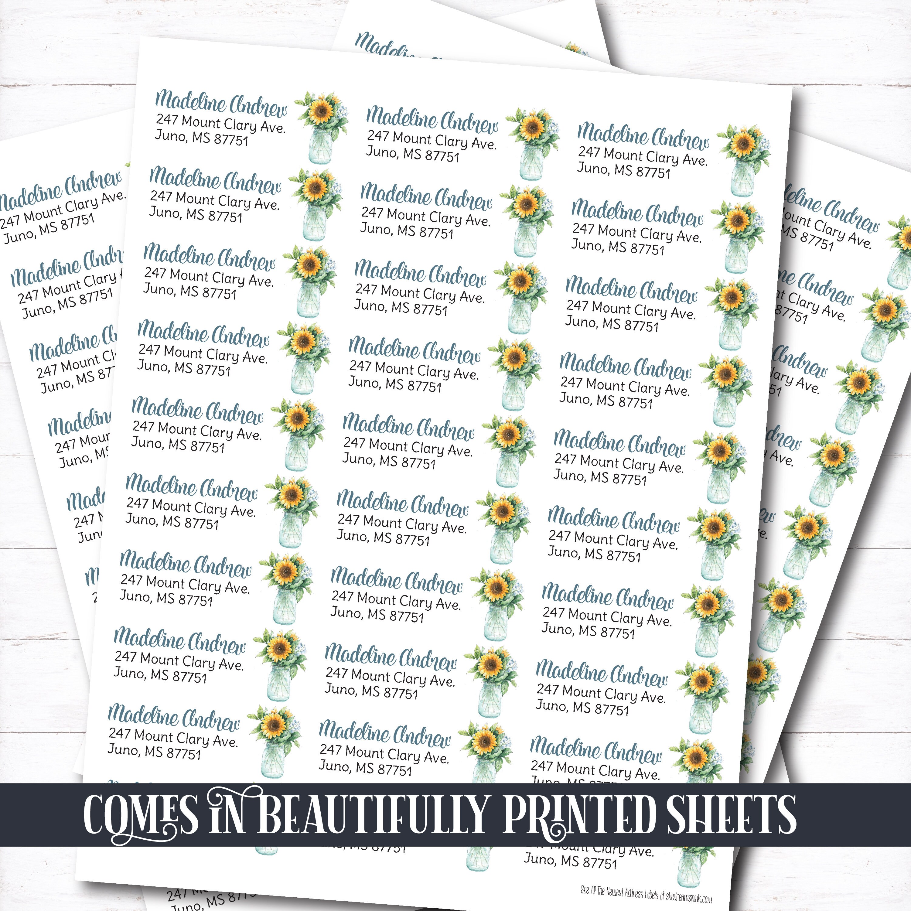 Custom Return Address Labels Personalized Return Address - Etsy