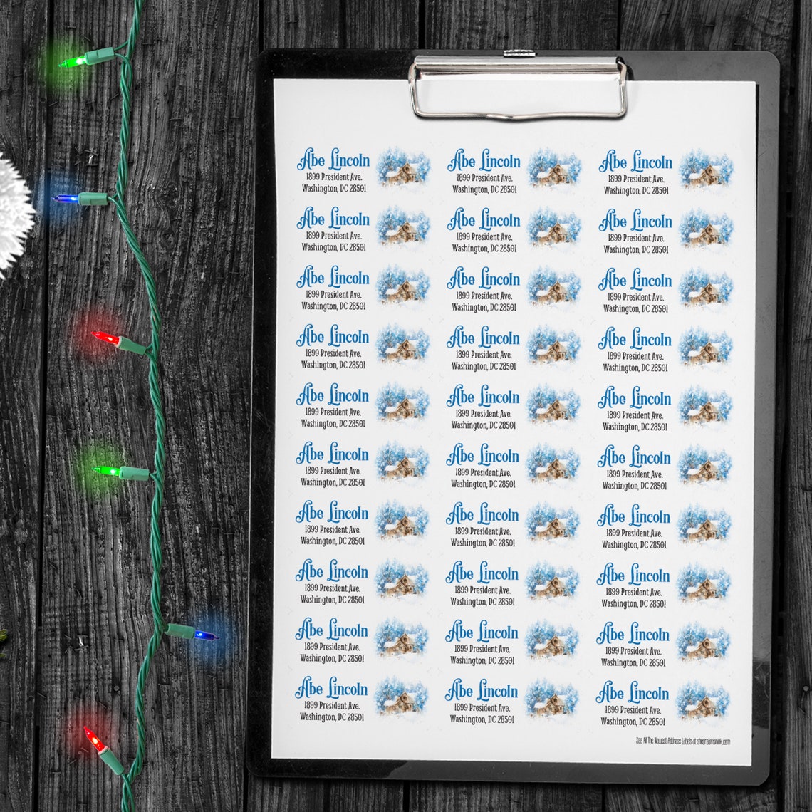 Custom Return Address Labels Personalized Return Address - Etsy